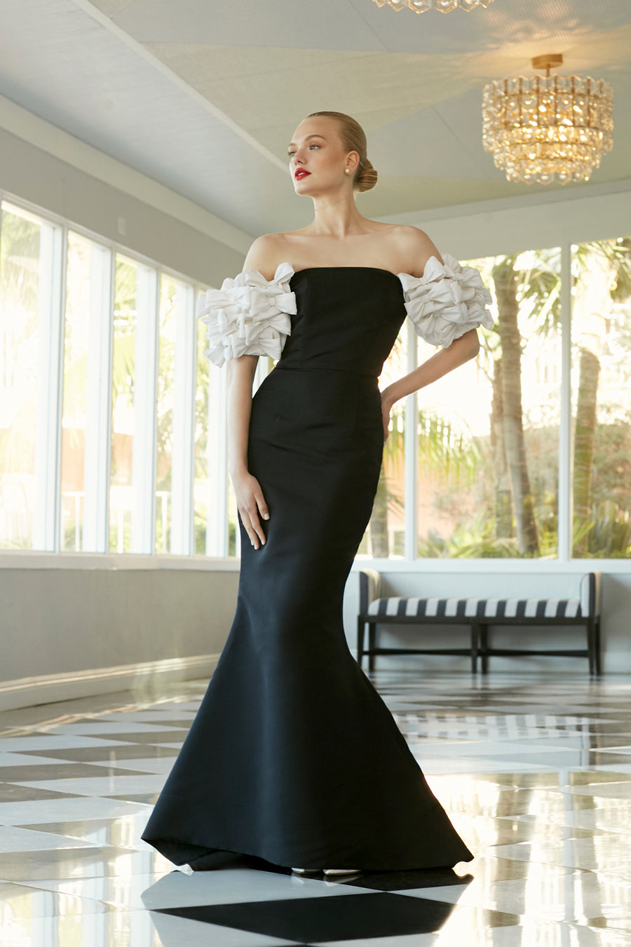 Cornelia Silk Faille Mermaid Gown – ALEXIA MARÍA