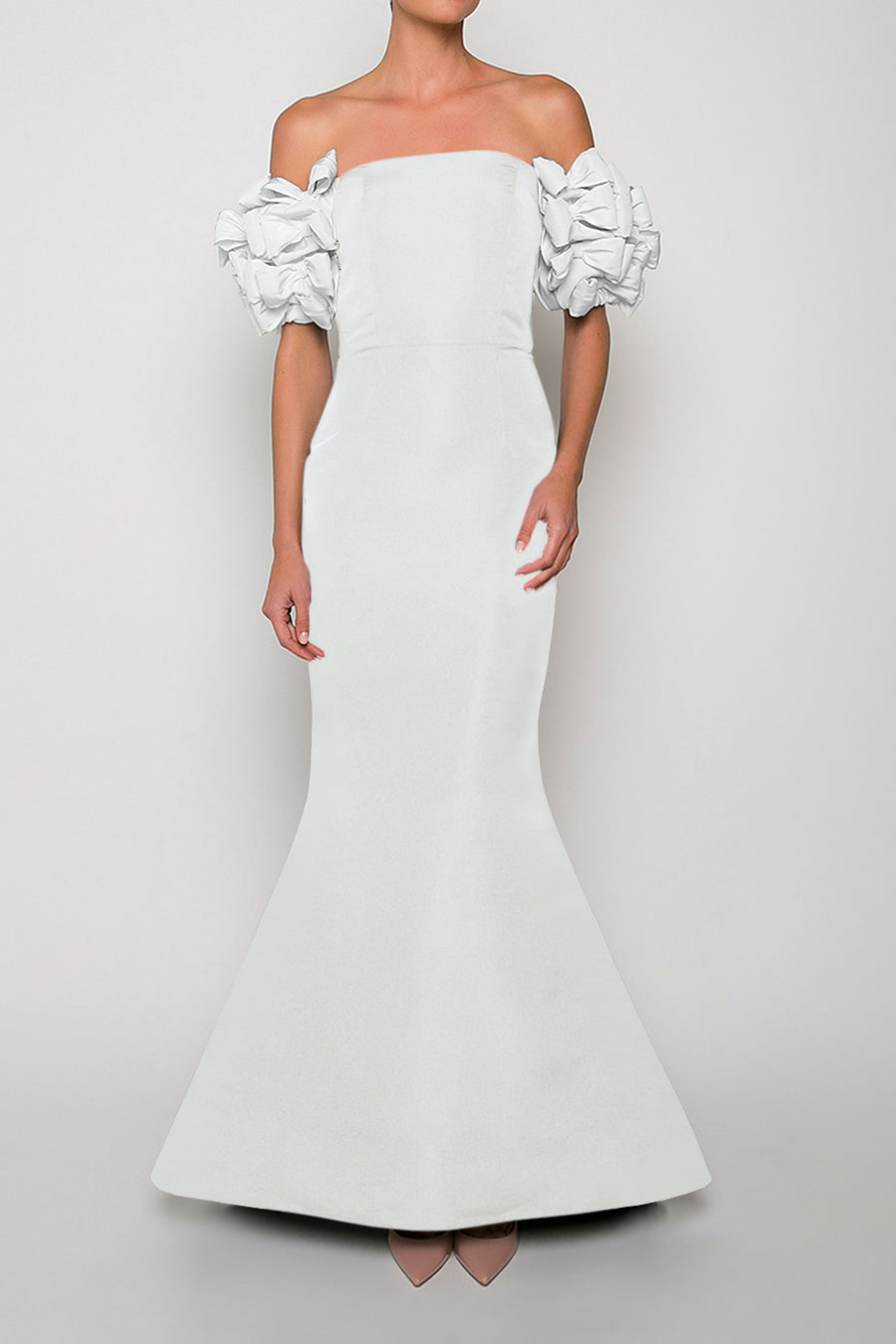 Cornelia Silk Faille Mermaid Gown – ALEXIA MARÍA